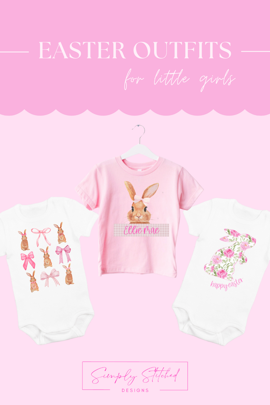 Easter Outfits for Little Girls | Simply Stitched Designs