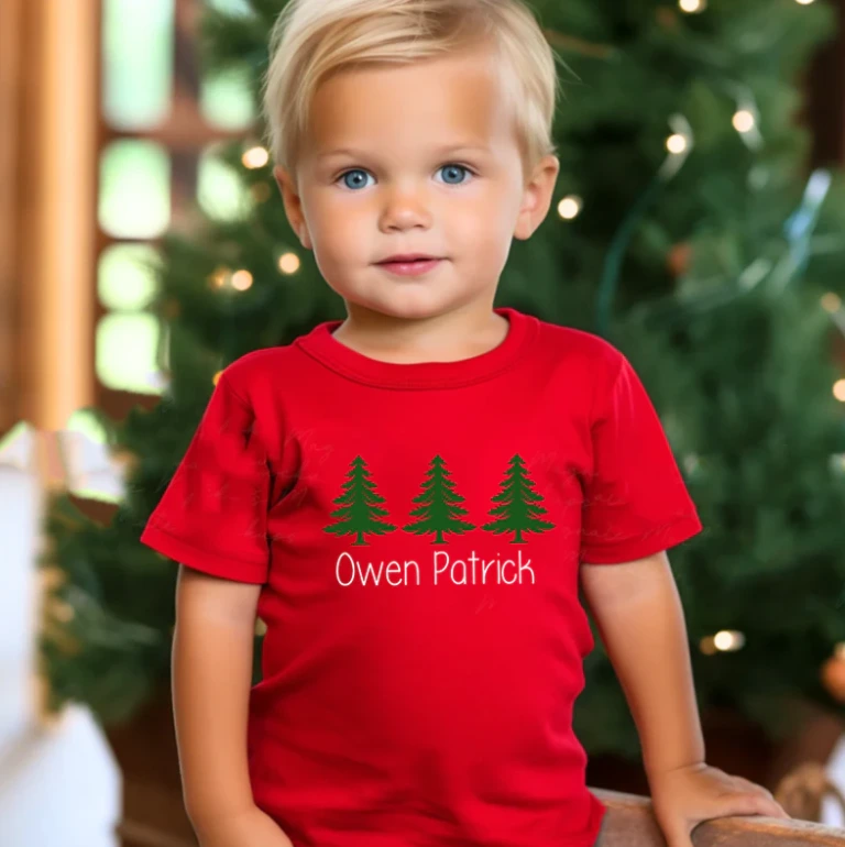Sibling Matching Christmas Outfits | Simply Stitched Designs